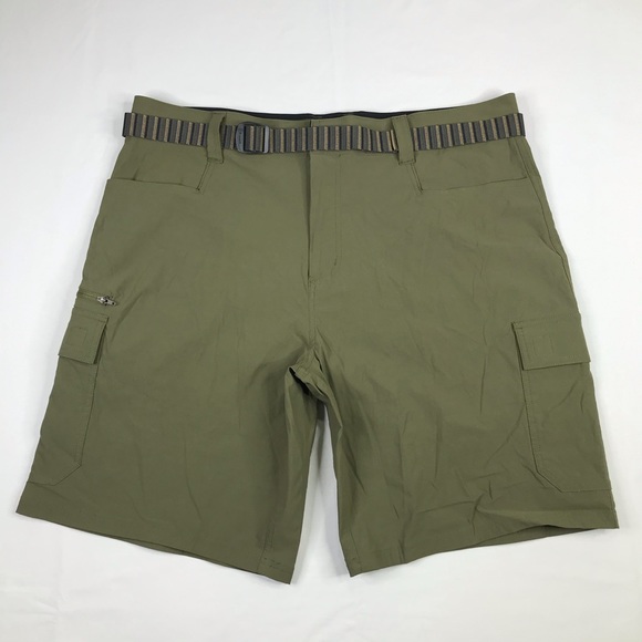 Orvis | Shorts | Orvis Mens Tech Cargo Shorts Size 38 Green Belted ...